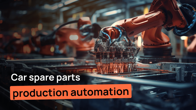 Car spare parts production automation with Odoo ERP