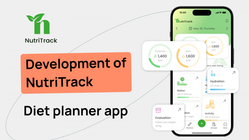 How we Develop NutriTrack Diet Planner App with AI Assistant