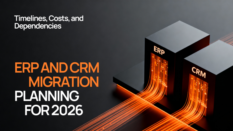 ERP and CRM Migration Planning for 2026: Timelines, Costs, and Dependencies