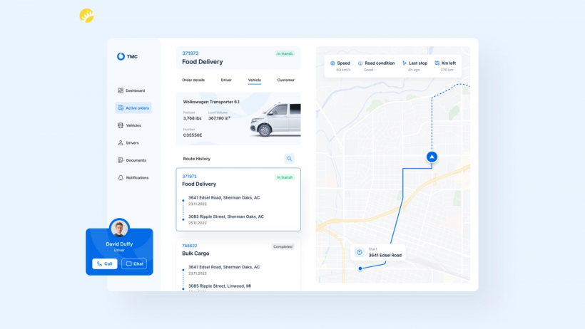 Integrating Features into the TMS to Aid Drivers | Wezom Company