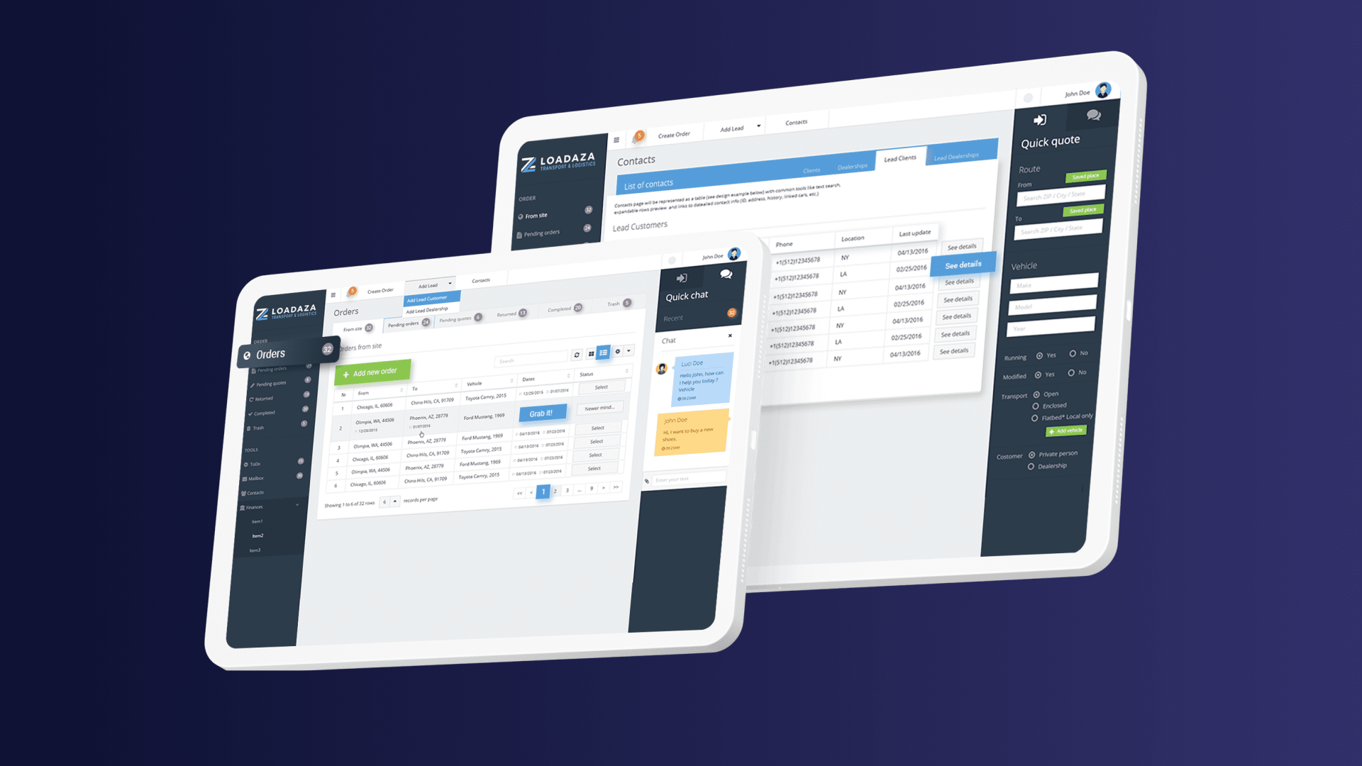 Case: Logistics Software Development for Loadaza USA | WEZOM