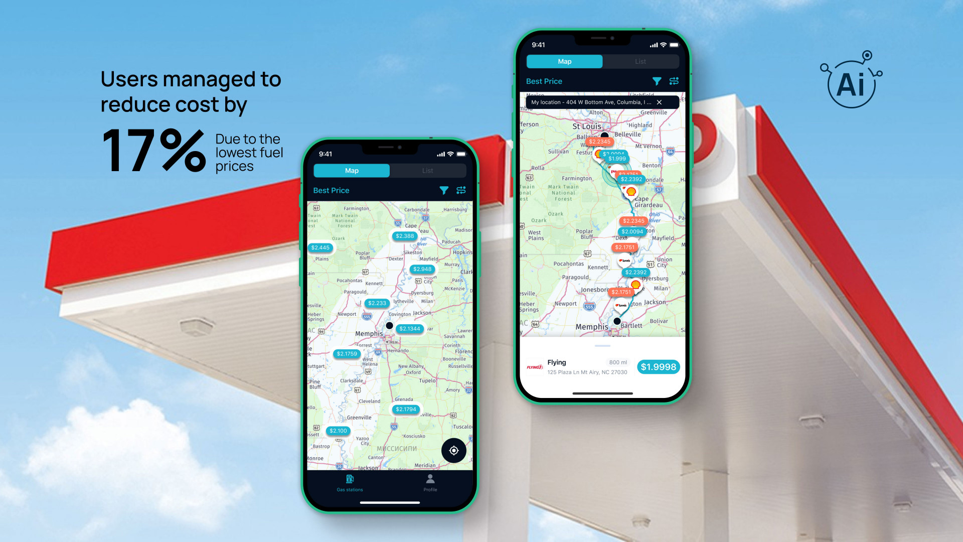 Custom TMS Solution: Find Gas Stations & Check Fuel Prices